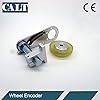 CALT GHW38 200mm Roller Rubber Wheel Length Position Meter Measuring ...