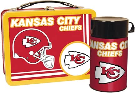 Amazon.com : Kansas City Chiefs Lunch Box : Sports Fan Lunchboxes ...