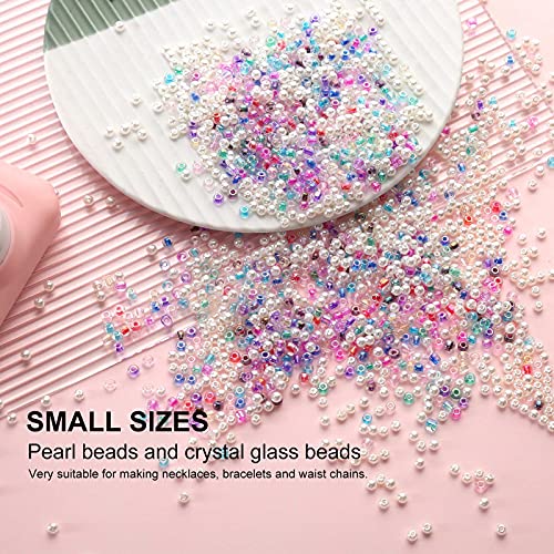 1300 Pcs Smiley Face Beads Set, Included Happy Face Beads, Transparent ...