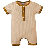 Amazon.com: Winter Newborn Baby Boy Girl Clothes Set Ribbed Outfits Unisex Infant Solid Cotton ...