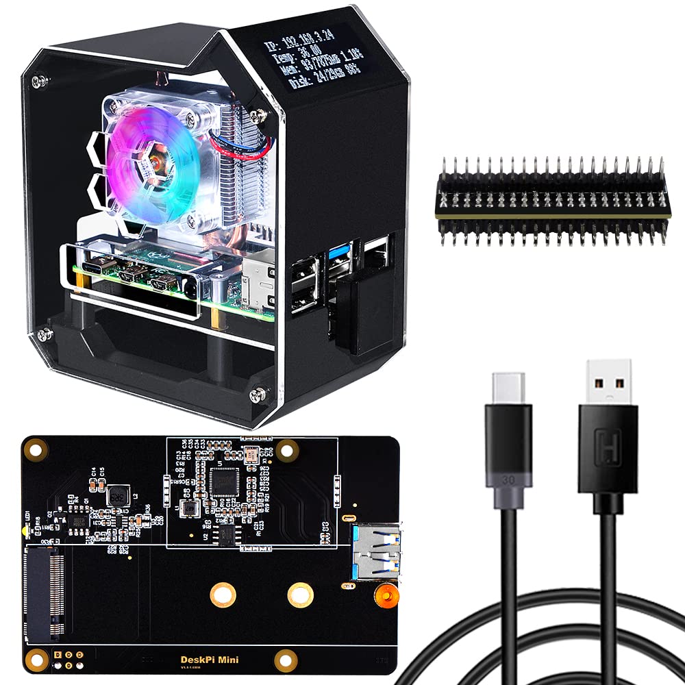 Mua GeeekPi Mini Tower NAS Kit for Raspberry Pi 4, Pi 4 ICE Tower ...
