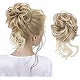 Amazon.com : ZERAL Messy Bun Hair Piece Tousled Updo Messy Hair Bun ...