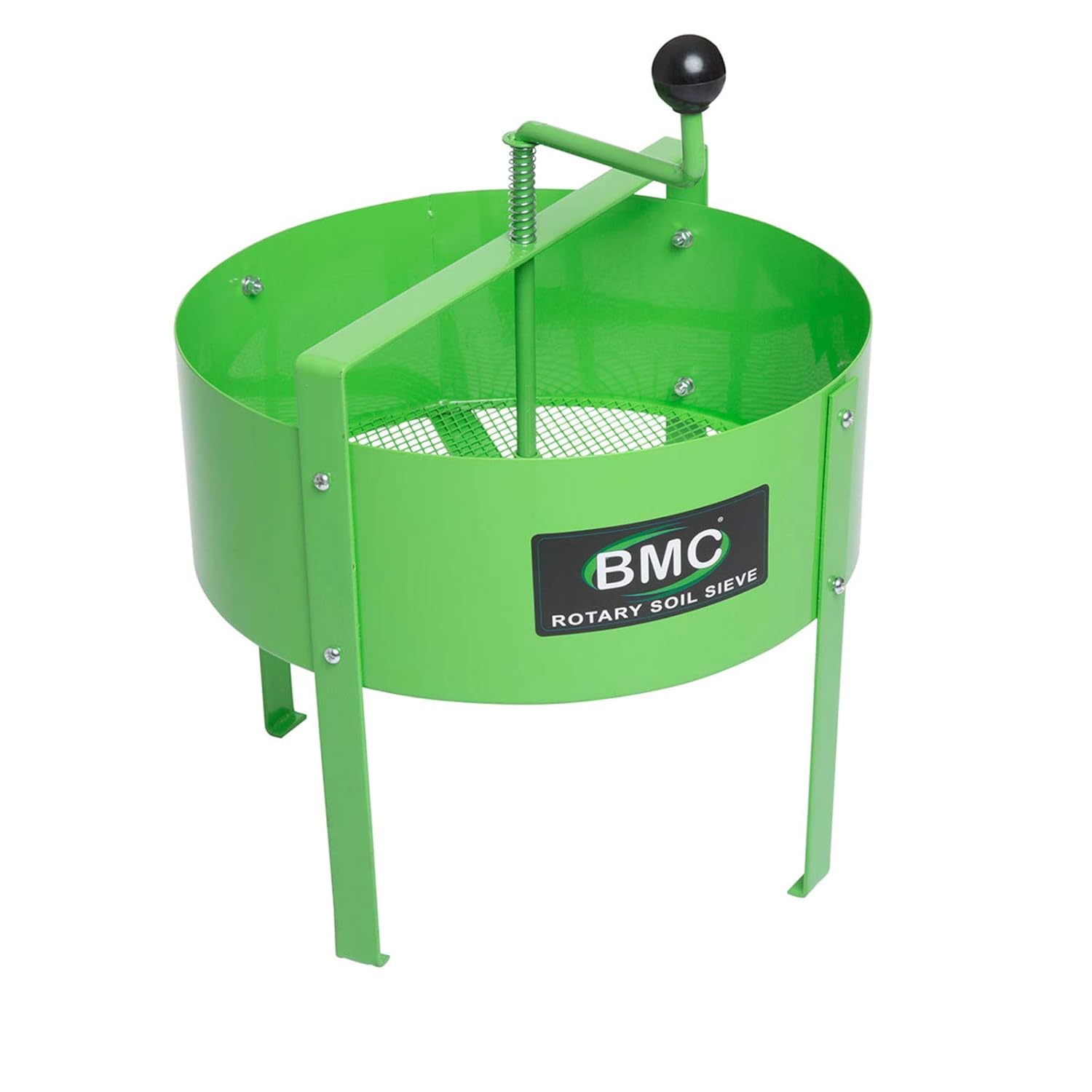 Gardening BMC Rotary Garden Soil Compost Sieve Riddle 400mm 16 Hand Tools