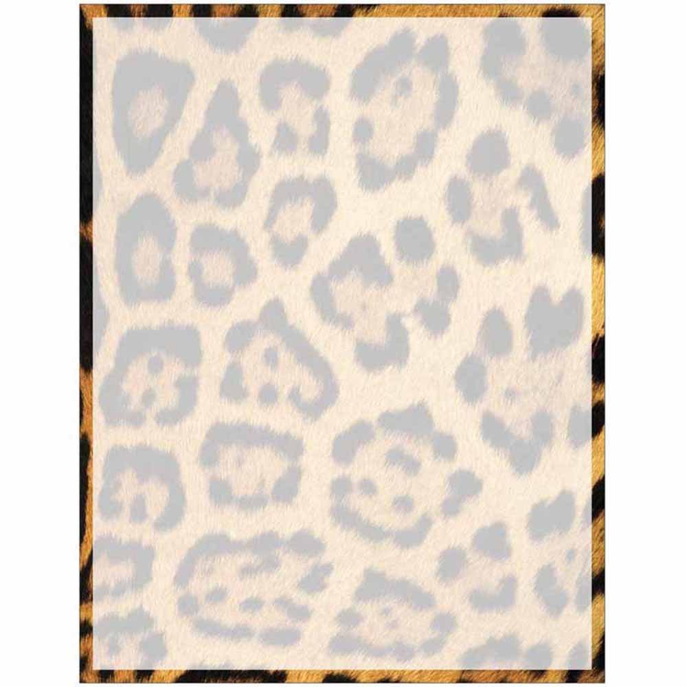 Amazon.com: Modern Leopard Animal Print Stationery Letter Paper: Health ...