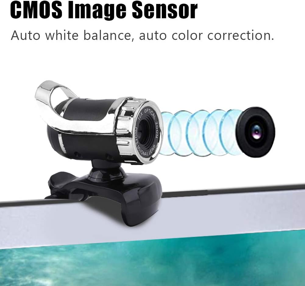 Webcam for PC, Desktop Laptop Webcams USB HD Video Camera with ...