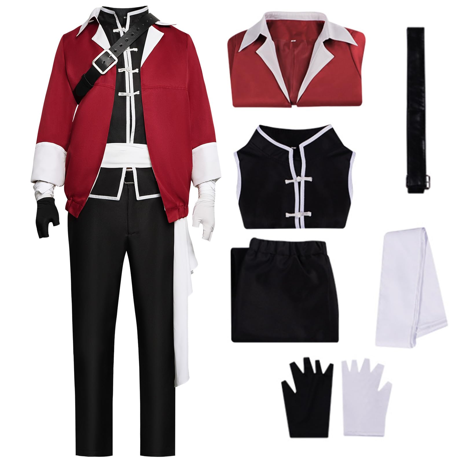 Mua Generic Frieren Stark Cosplay,Red Jacket Cosplay Stark Warrior ...