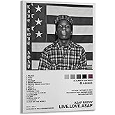Amazon.com: Asap Rocky Posters Live. Love. ASAP Album Poster Cover ...