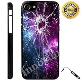 iPrank Cracked Screen Stickers - The Green Head