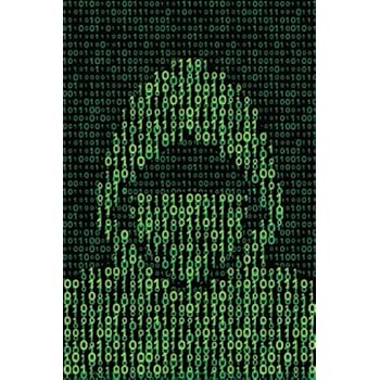 Amazon.com: Computer Hacker on Binary Code Background Cool Wall Decor ...