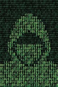 Amazon.com: Computer Hacker on Binary Code Background Cool Wall Decor ...