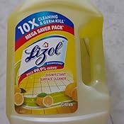 Lizol Disinfectant Floor Cleaner Citrus, 2 L: Amazon.in: Health ...
