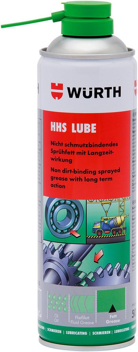 Haftschmierstoff HHS Lube - 500ml - Geeignet für offene Schmierungen ...