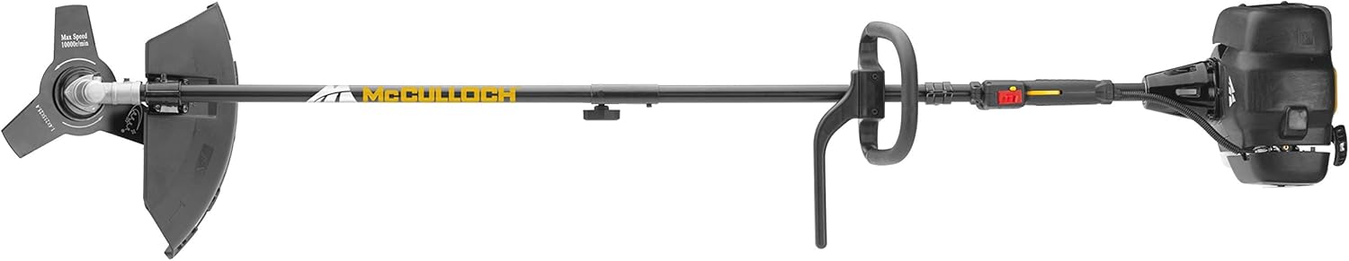 McCulloch B33 PS, Petrol Brush Cutter: 33 cc, 43cm Cutting Width, 2mm ...