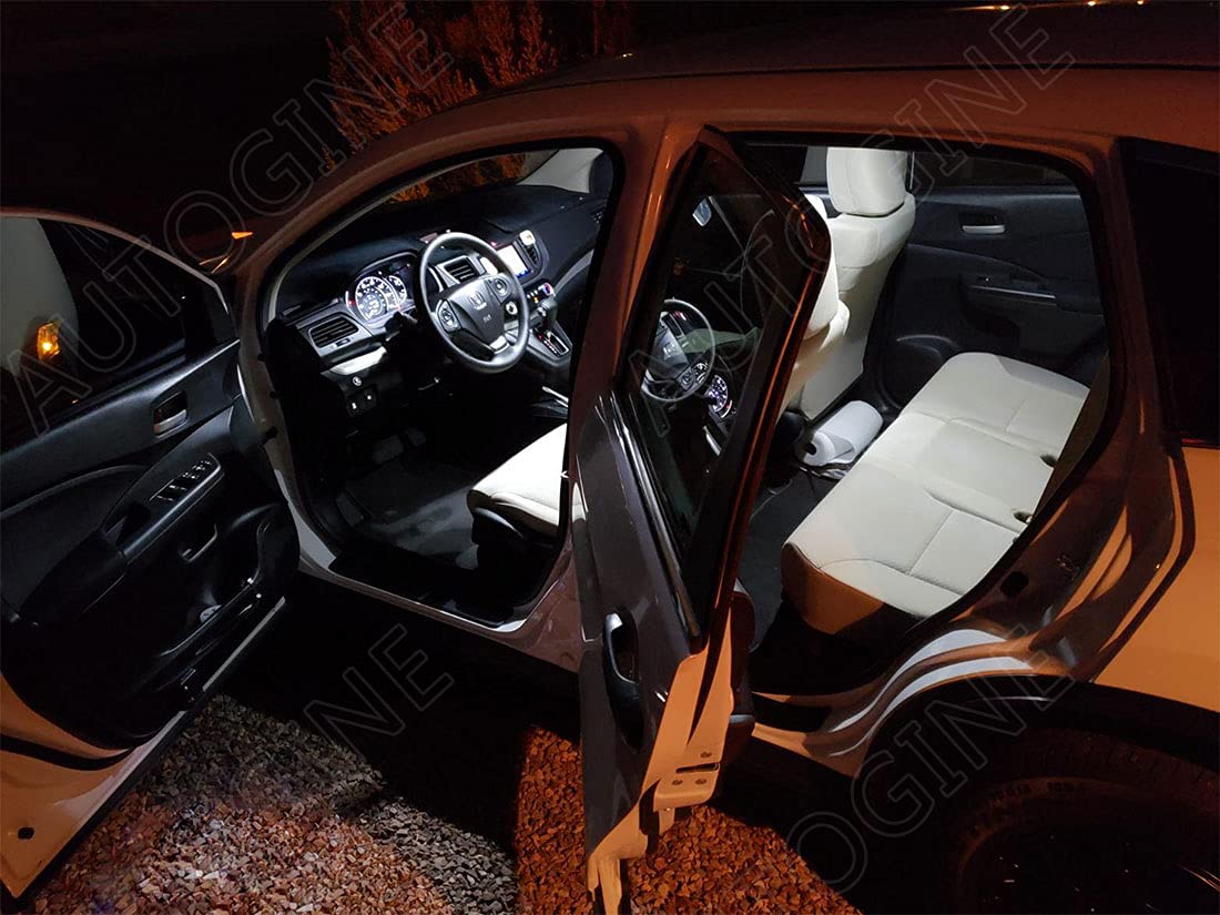Mua AUTOGINE 10 Piece White LED Interior Lights Kit for Honda HR-V HRV ...