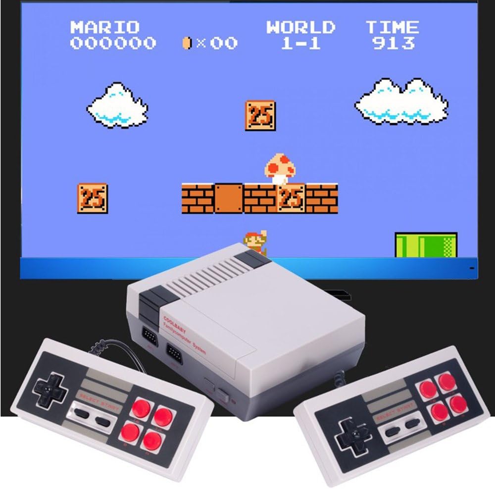 Generic Retro Family Game Console – With 600 HDMI Games - BigaMart