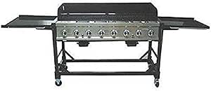 Bakers & Chefs Liquid Propane Gas BBQ Grill - Commercial Grade 116,000 ...
