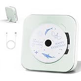 Amazon.com: Yintiny Light Pink Audio CD Player with Speakers for Home ...