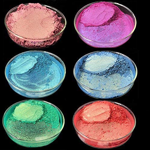15 Colors Epoxy Resin Pigment Slime Dye Powder Mica Powder Natural ...