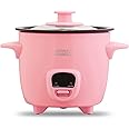 Dash DRCM200GBPK04 Mini Rice Cooker Steamer with Removable Nonstick Pot ...