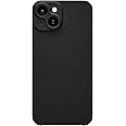 Amazon.com: Latercase | iPhone 14 Case | Midnight | Durable Thin Phone Case | 0.6mm Aramid Fiber ...