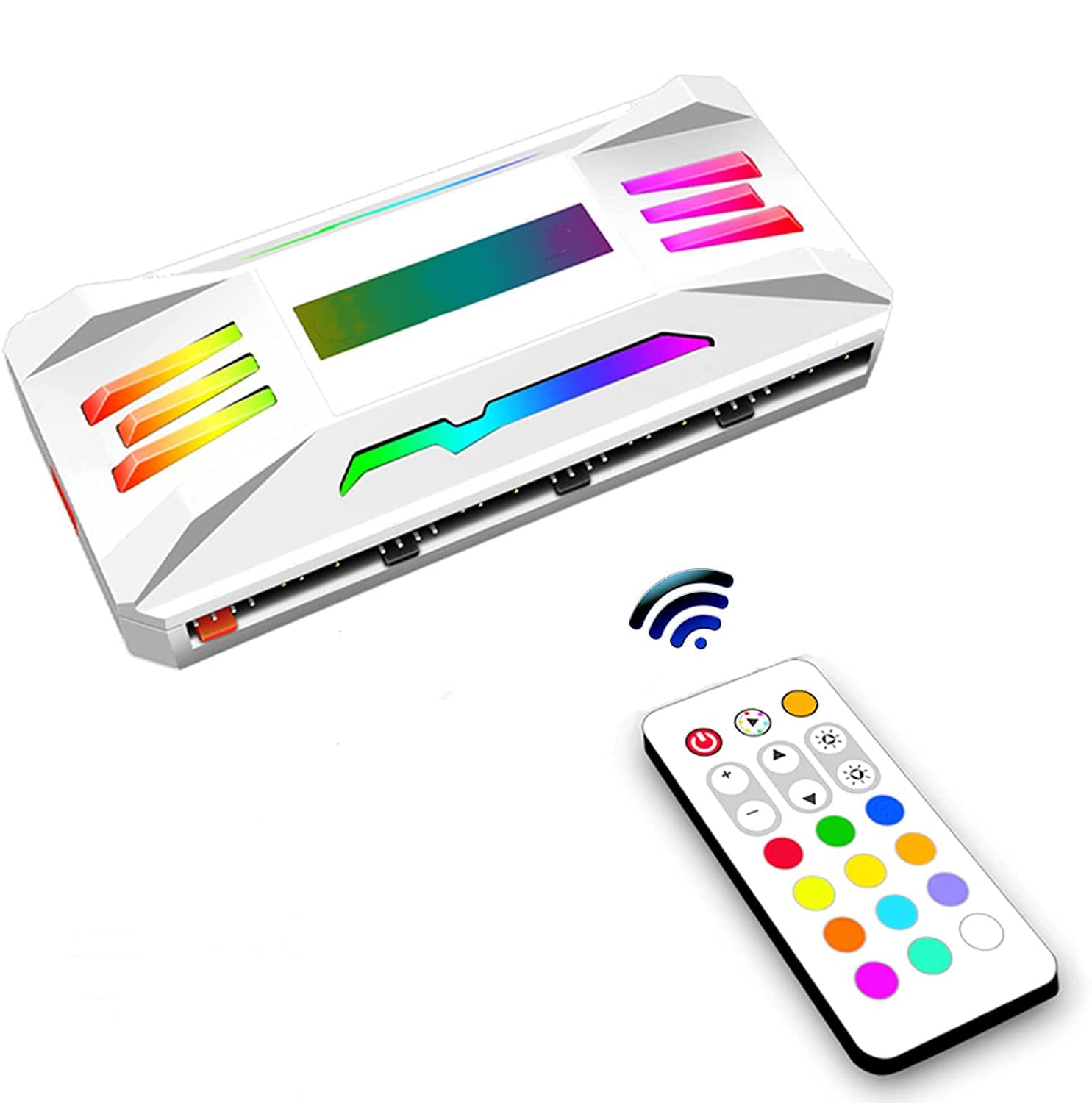 Mua Tooniu 5V-3PIN PC ARGB Controller, Hub for PC Case Fan Expansion ...