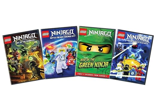Amazon.com: Ultimate LEGO Ninjago DVD Collection: Day of the Departed ...