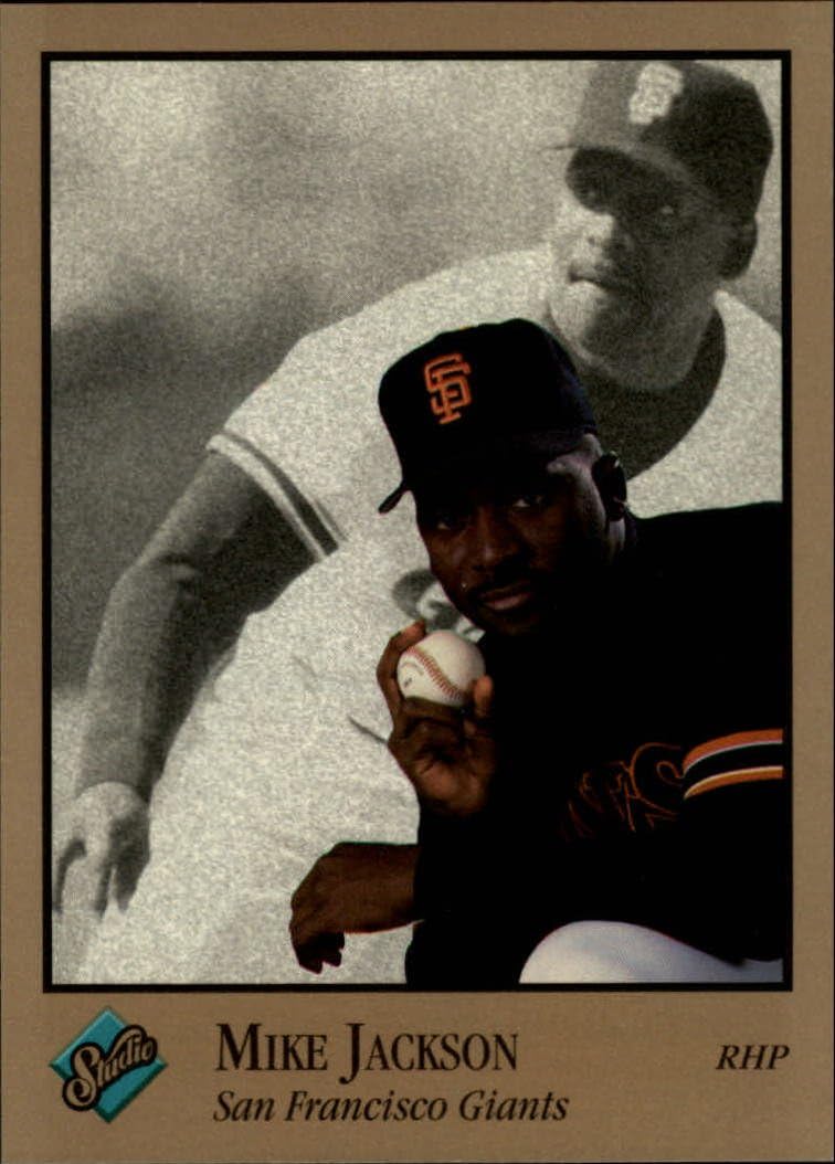 Amazon.com: 1992 Studio Baseball Card #116 Mike Jackson: Collectibles ...