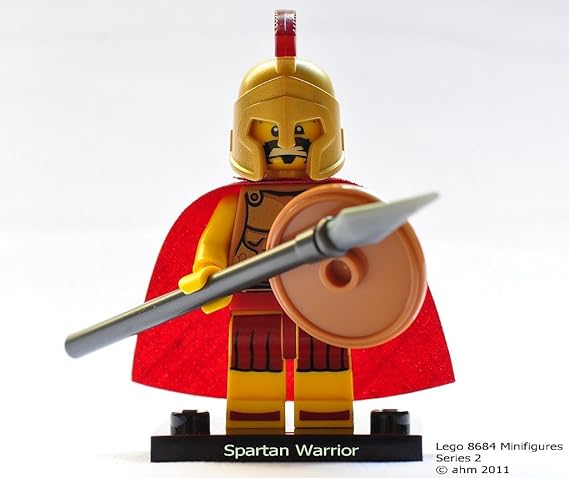 Lego - Minifigures Series 2 - Spartan Warrior, Storage & Accessories ...