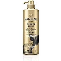 Pantene - Shampoo Minute Miracle Hidratación Extrema, con Aceite de Argán, Shampoo Sin Sal, Uso ...