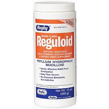 Amazon.com: Reguloid Natural Vegetable Bulk-forming Laxative, Orange ...