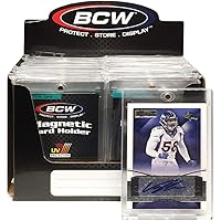 Amazon.com : BCW 100 pt Magnetic Card Holder - 5 ct : Office Products