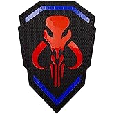 Amazon.com: IR Infrared Bounty Hunter Reflective Patch Mandalorian Tactical Military Badges ...