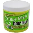 Amazon.com : Blue Magic Hair Food with Vitamin-E (Dry/Brittle) 12 Ounce ...