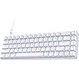 TMKB Wired Gaming Keyboard LED Backlit Ultra-Compact 60 Percent ...