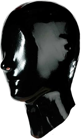Fetisso 1110 – Closed Latex Mask Latex Mask – Closed Rubber Latex Hood ...