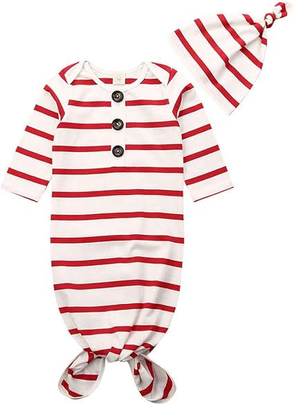 Amazon.com: Newborn Baby Girl Floral Gown Coming Home Outfit Baby Girl ...