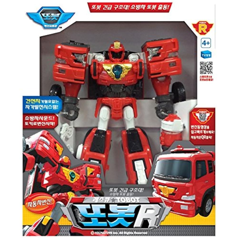 Tobot Action Figures R Transformer- Korean Animation Robot Character By ...