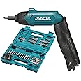 Makita DF001DW 3.6V Lithium-Ion 1/4" Hex Screwdriver Kit, Blue, 3.6V ...