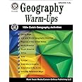 Amazon.com: Mark Twain Media | Geography Warm-Ups Workbook | 5th–6th ...