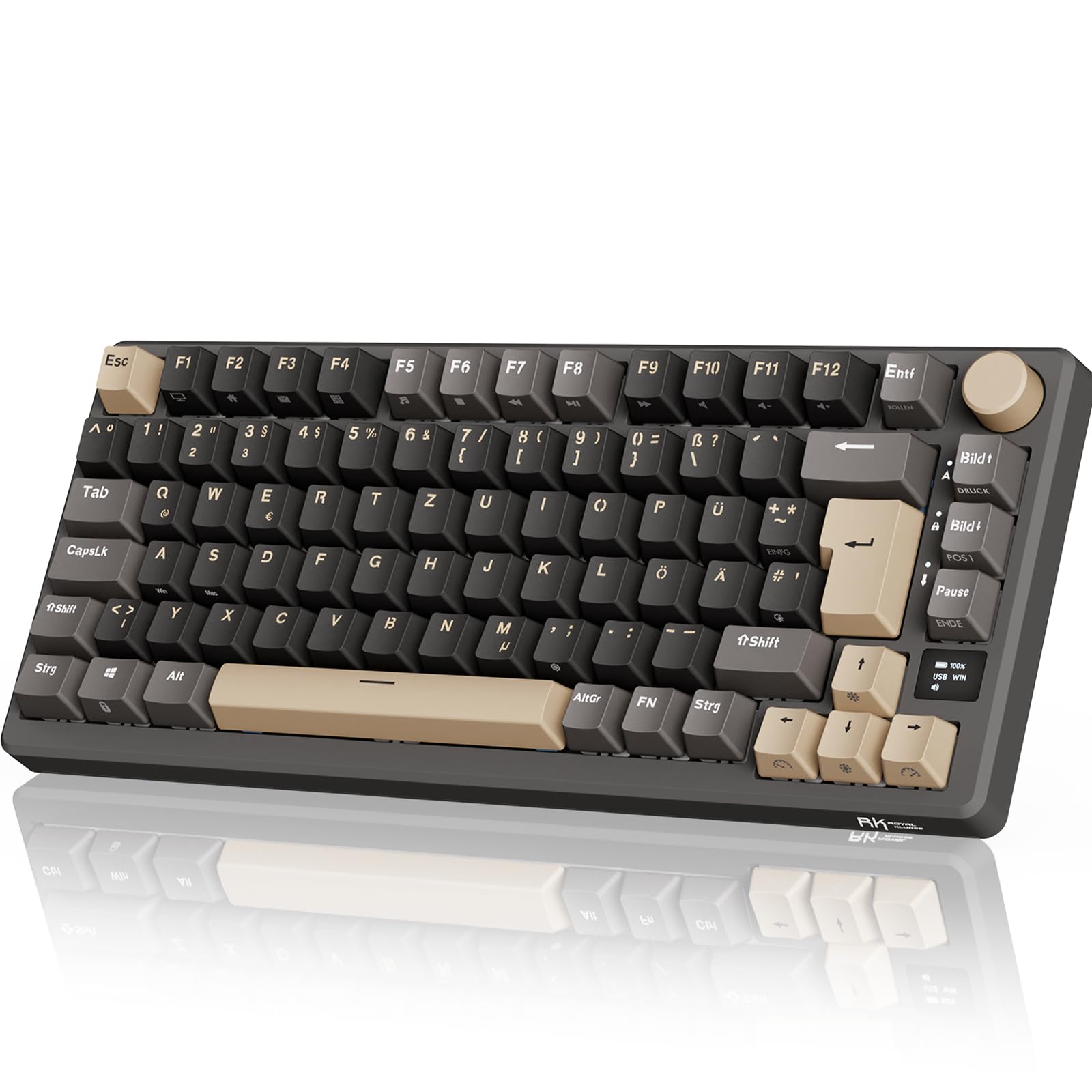 Mua RK ROYAL KLUDGE M75 Gaming Keyboard Wireless 75% Percent TKL ...