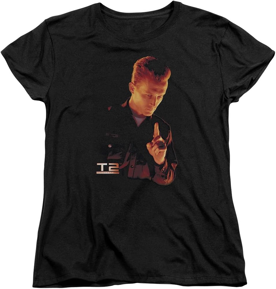 Terminator 2 - Womens T1000 T-Shirt, XX-Large, Black: Amazon.ca ...