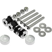 Amazon.com: Sissy Bar Rack Docking Hardware Kit for Harley Davidson ...