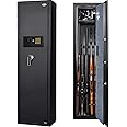 Amazon.com: Large Rifle Safe, Long Gun Safe for Rifle Shotgun for Home ...