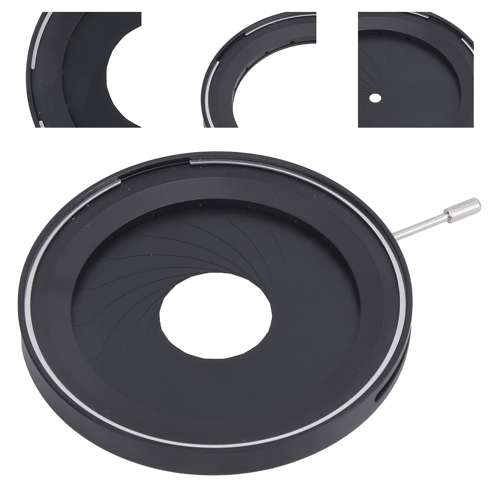 Mua Lens Diaphragm, Optical Diaphragm 2‑50mm Microscope Iris Adapter ...