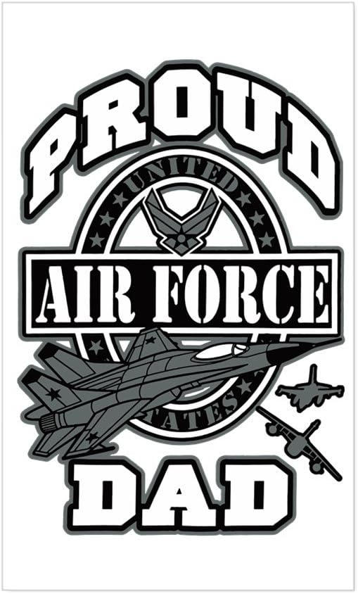 Amazon.com: Sticker (Rectangle) Proud Air Force Dad Jets: Everything Else