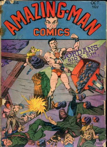 Amazon.com: Amazing-Man Comics #24 (Illustrated) (Golden Age ...