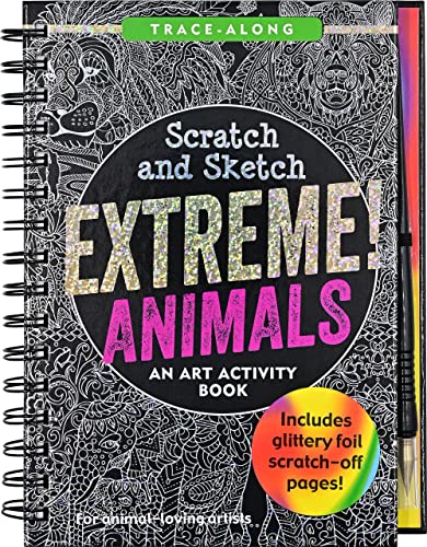 Scratch & Sketch Extreme Animals: An Art Activity Book: Peter Pauper ...
