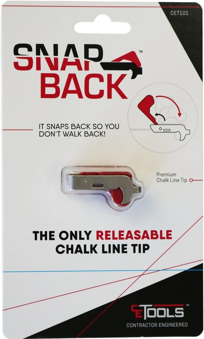 Snap Back Releasable Chalk Line Tip: Amazon.ca: Tools & Home Improvement