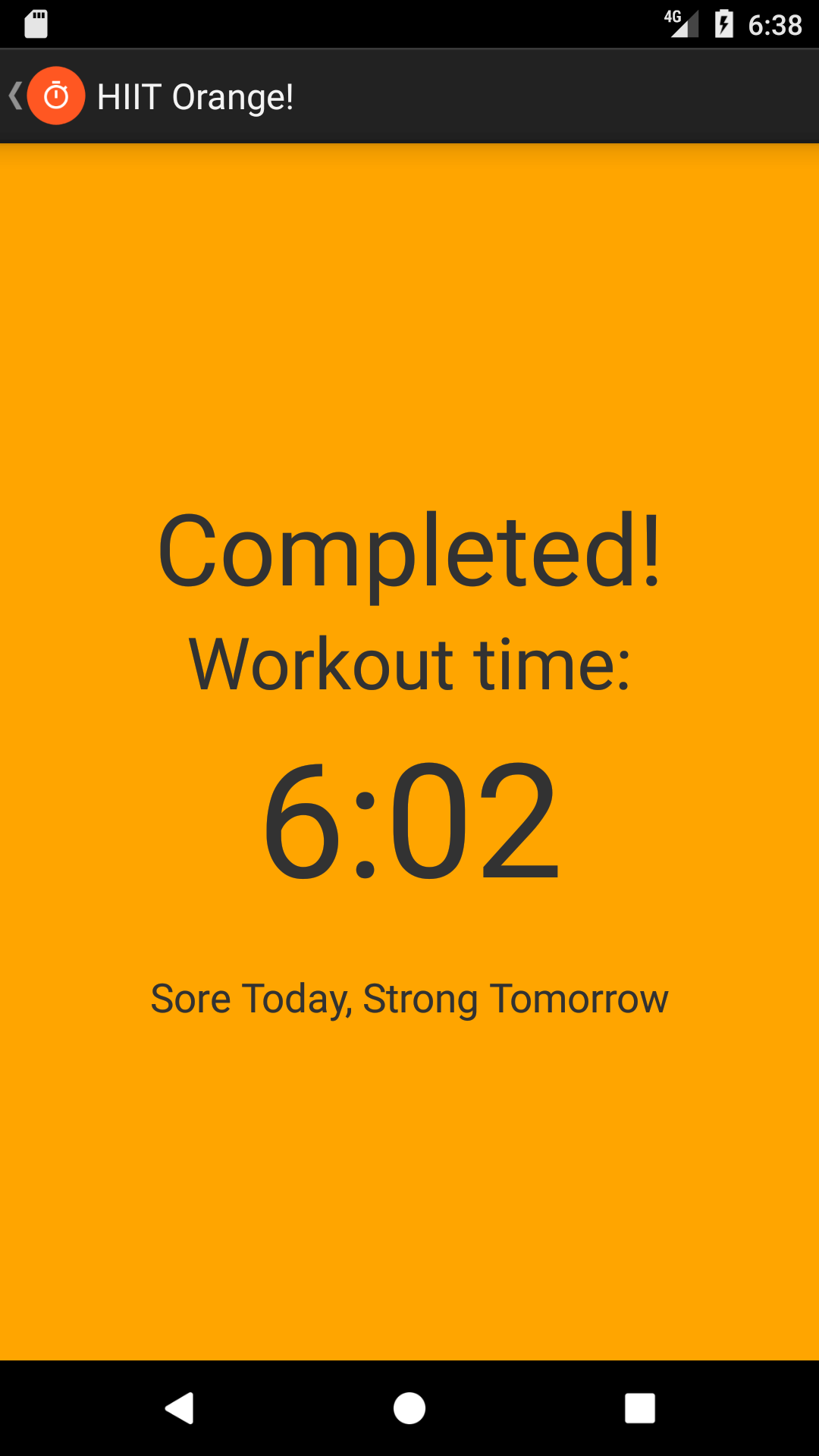 HIIT Orange Workout Interval Timer:Amazon.ca:Appstore for Android