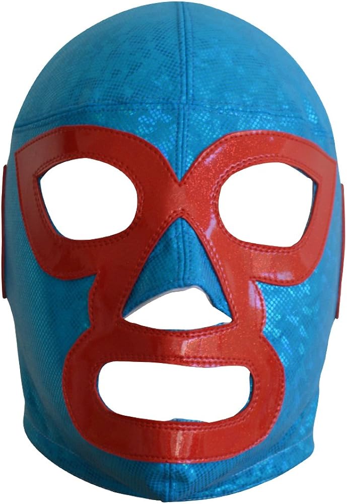 Nacho Libre Semi-Professional Wrestling Lucha Libre Mask for Adults ...
